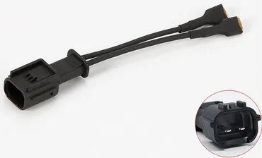 2 шт. автомобильный динамик электрический воздушный звуковой сигнал улитки провод for honda 2