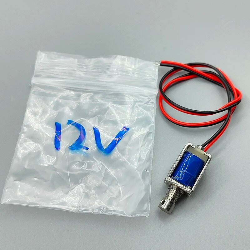 Мини электромагнит соленоид 4 мм хода