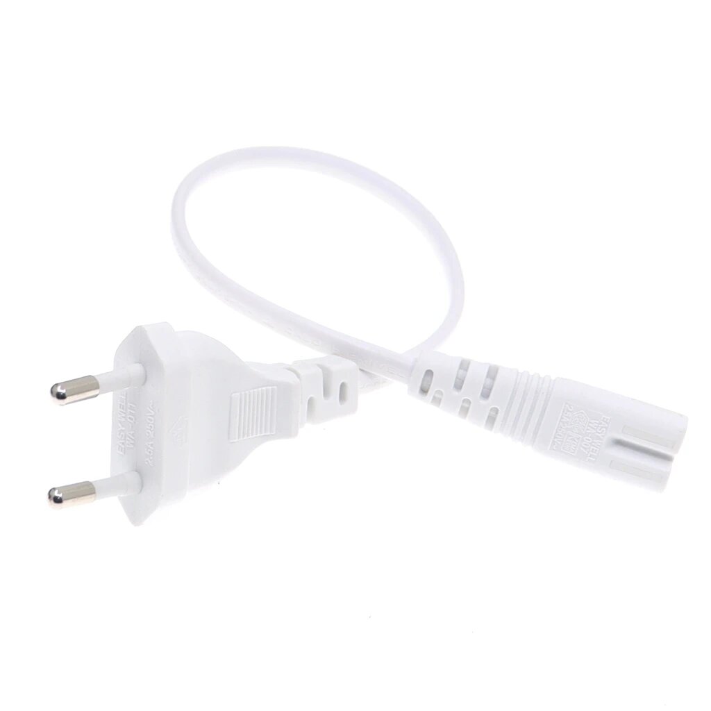 KYMISON Шнур питания IEC 320 C7 30/50 см 0.5m White