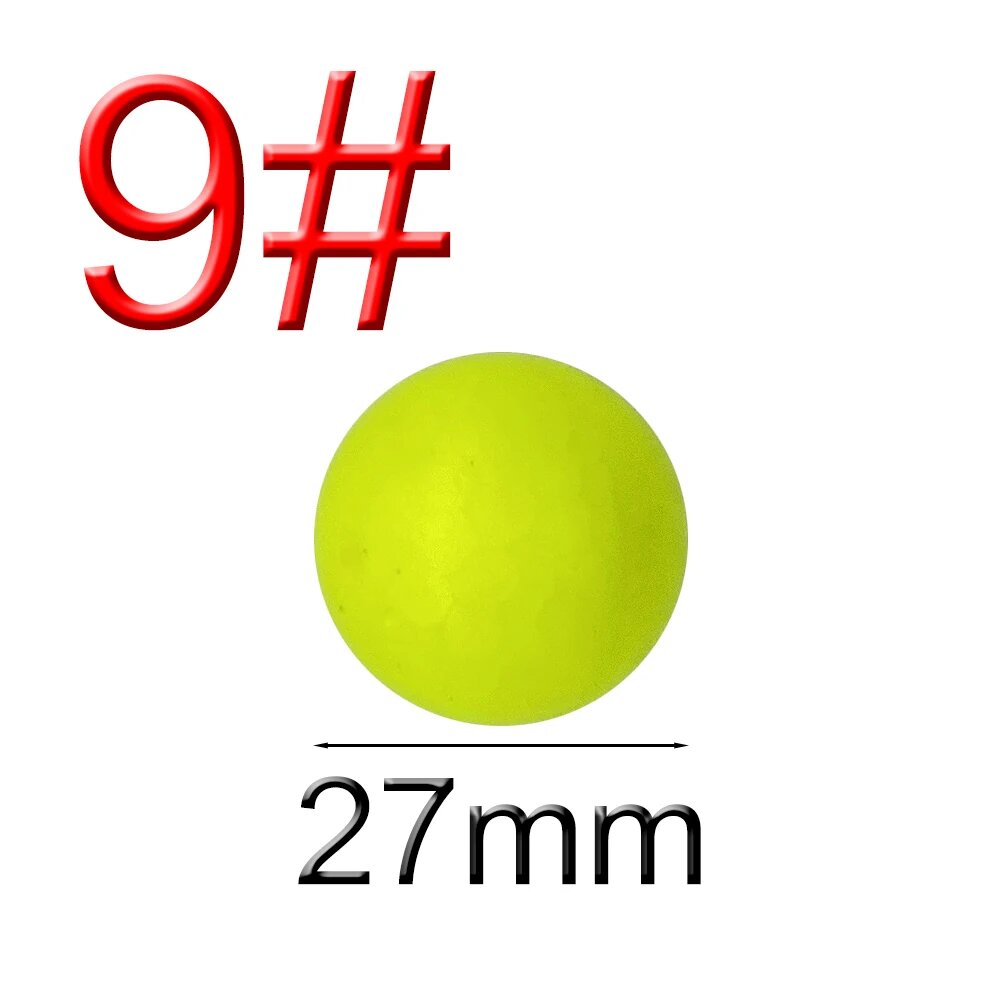 Красный желтый поплавки из пенополистирола 19 (size 9)