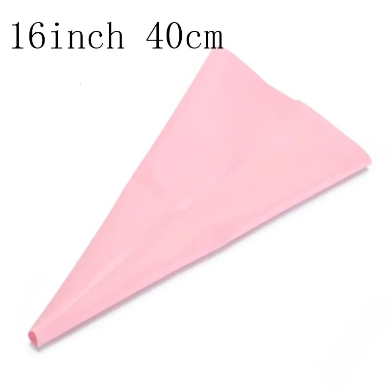 Силиконовый кондитерский мешок Розовый, pink 16inch