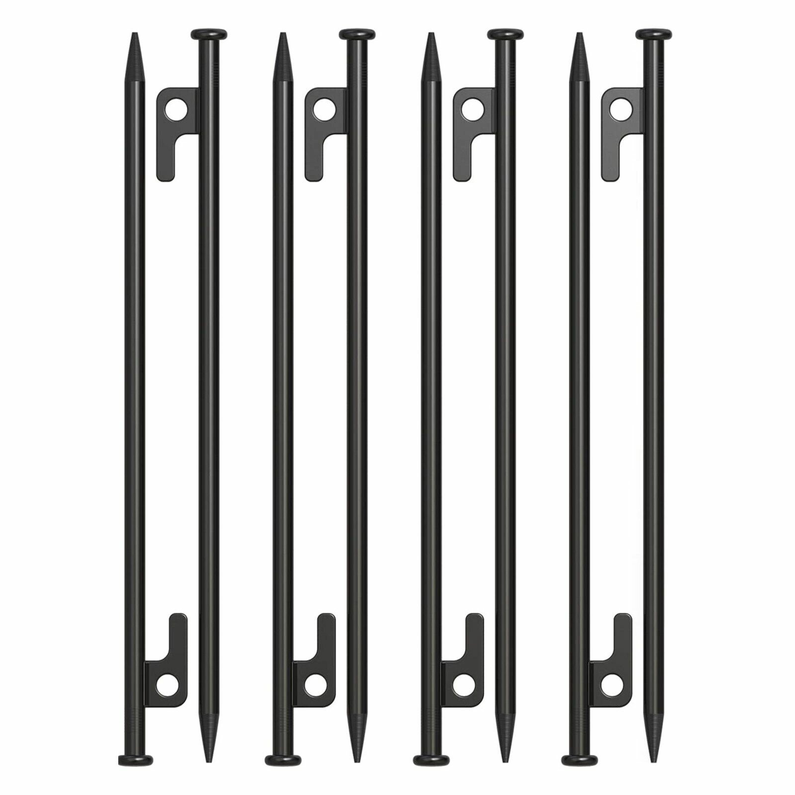 Набор из 8 кольев для палаток. Прочные металлические колышки для палаток (40 см).
