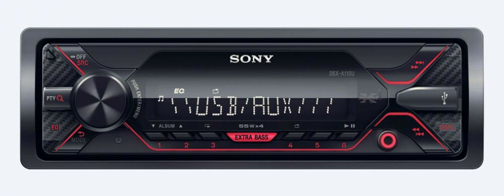 Автомагнитола DSX-A110U 1DIN 4x55Вт RDS