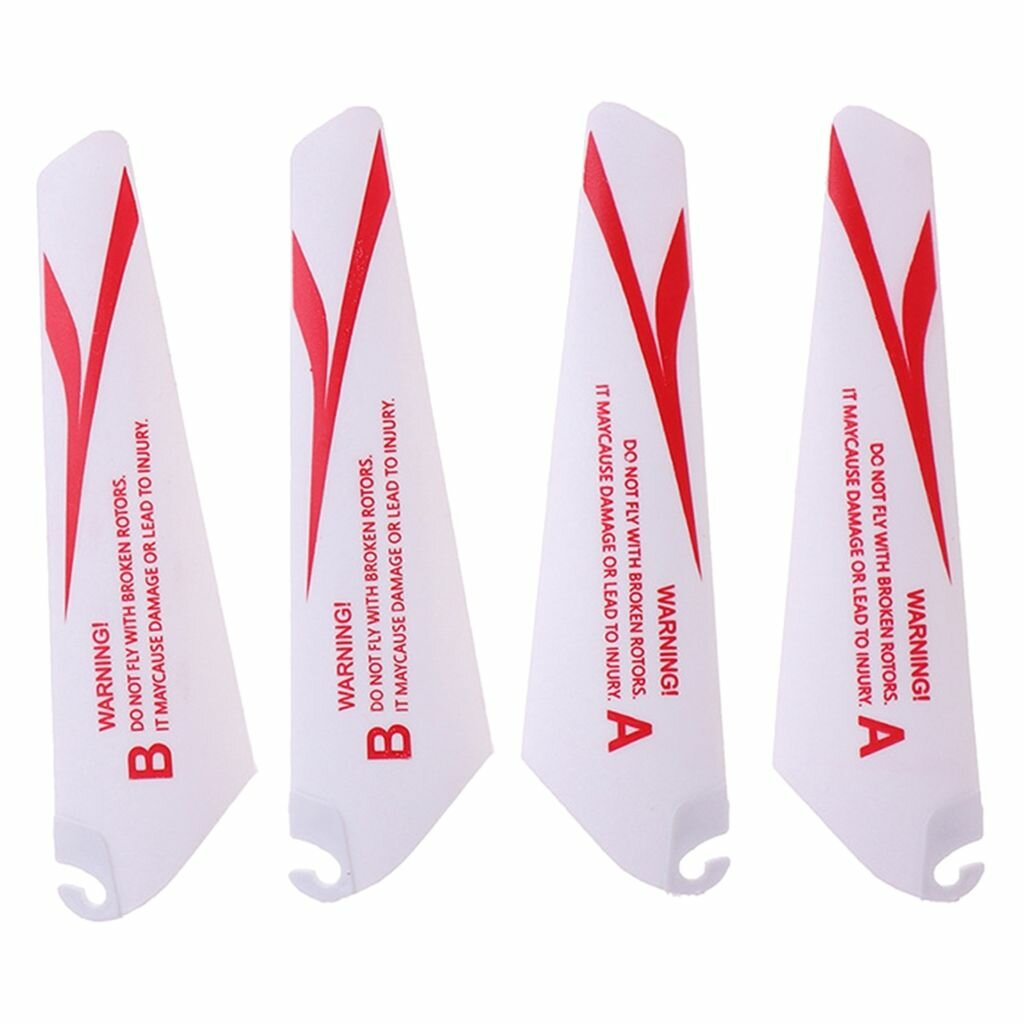 9см Лопасти Винта для Микро Вертолета, красный