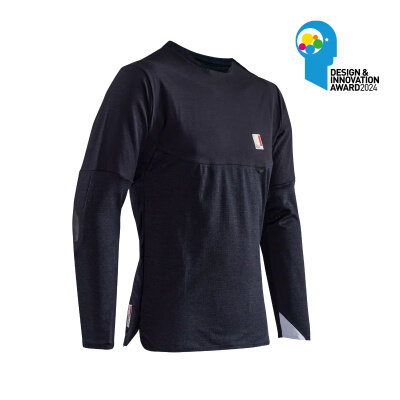 Велоджерси Leatt MTB All Mountain 5.0 Jersey (Black, L, 2025 (5024120703))