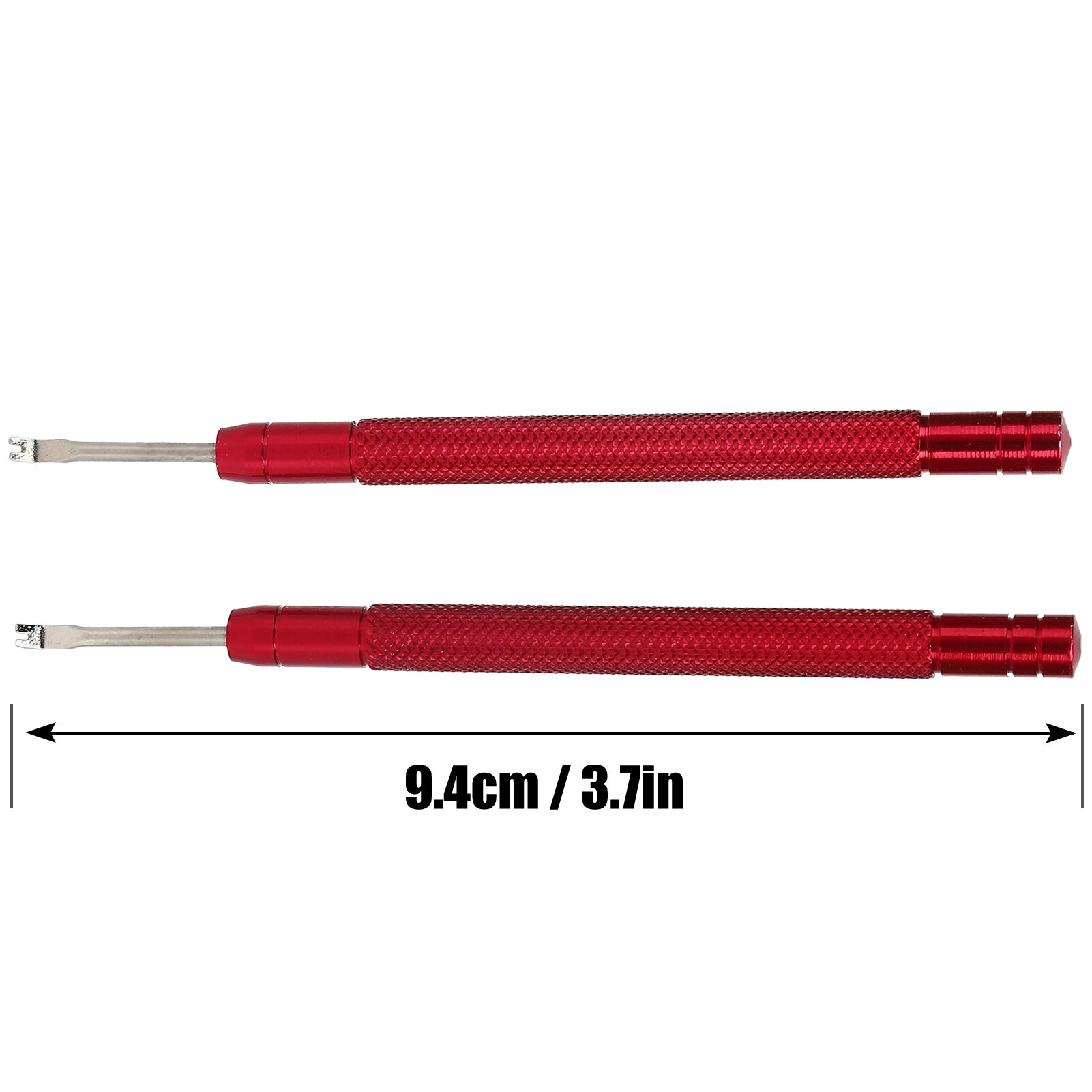 2 шт. рычаг для снятия стрелок часов, съемник минутной секундной стрелки, инструмент для ремонта часов, красный