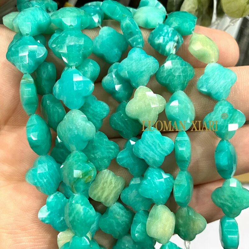 Бусины из амазонита LUOMAN XIARI