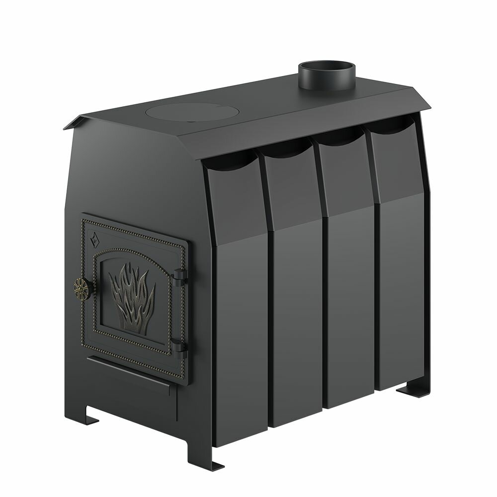 Печь-камин дровяная Везувий Комфорт 200 (ДТ-3)