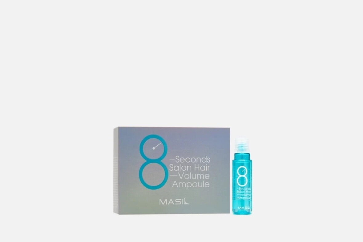 Филлер-маска для волос MASIL Salon Hair Volume Ampoule, 15мл, 12 шт