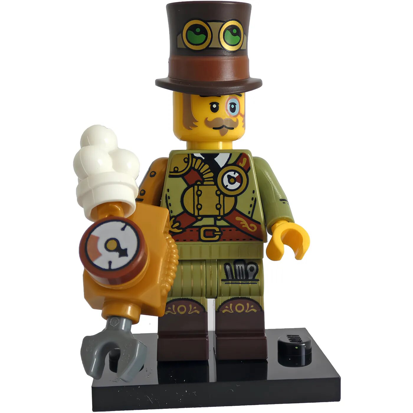 Минифигурка LEGO Collectible Minifigures 71048 Series 27 Изобретатель стимпанка col27-12 N
