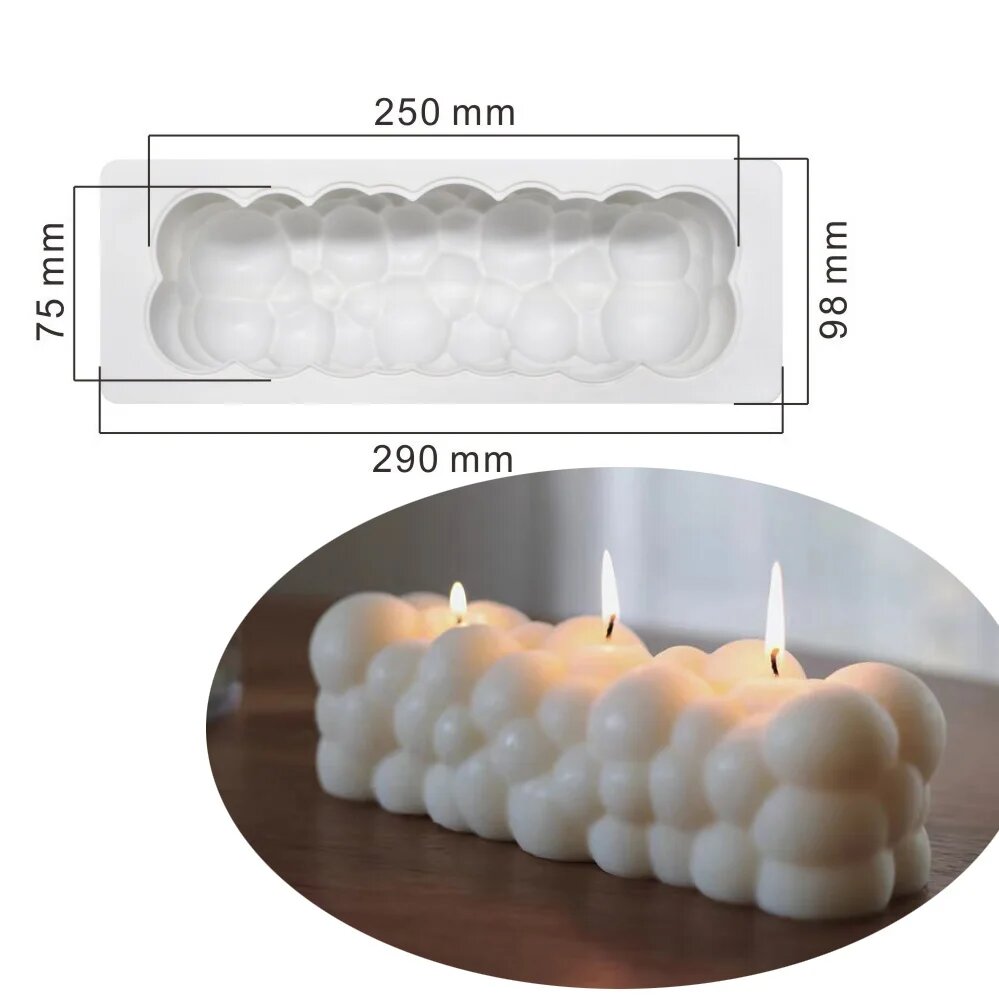 Силиконовые формы для свечей as picture