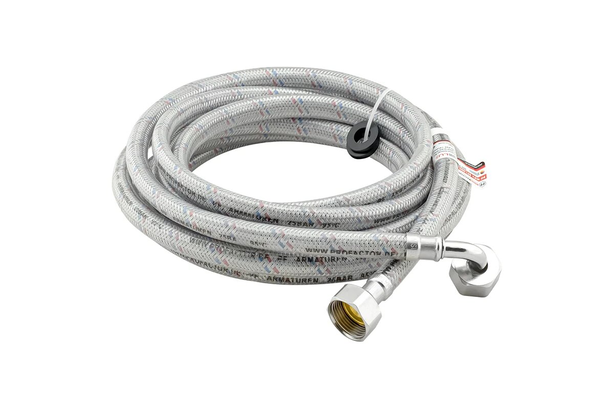 PROFACTOR Подводка угловая LUXE для стиральной машины в/в 3/4" 400 см PF WFH 591.400