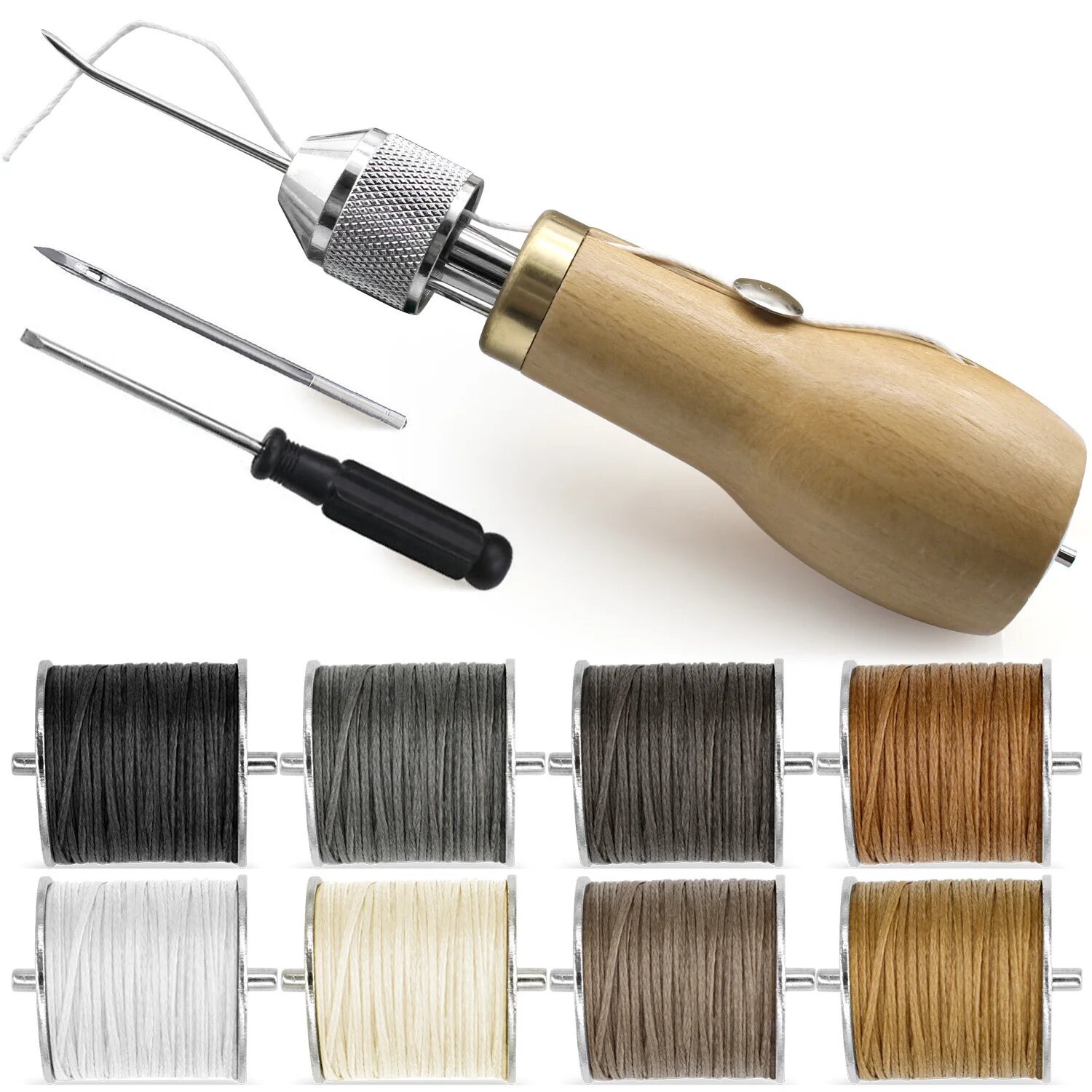Набор шила для шитья кожи icobbler B style and 8 Thread