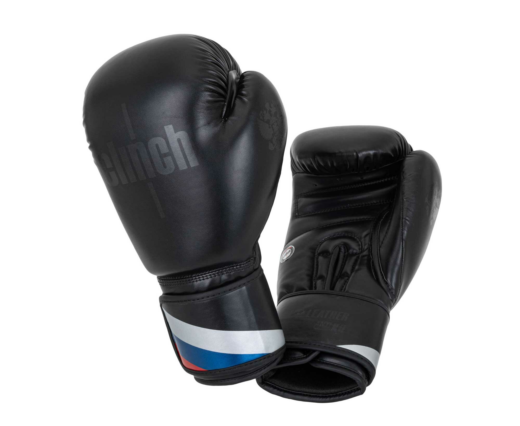 Перчатки боксерские Clinch Olimp черные (вес 10 унций)