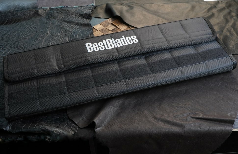 Сумка Bestblades для тридцати двух складных ножей, Oxford, силиконовые карманы