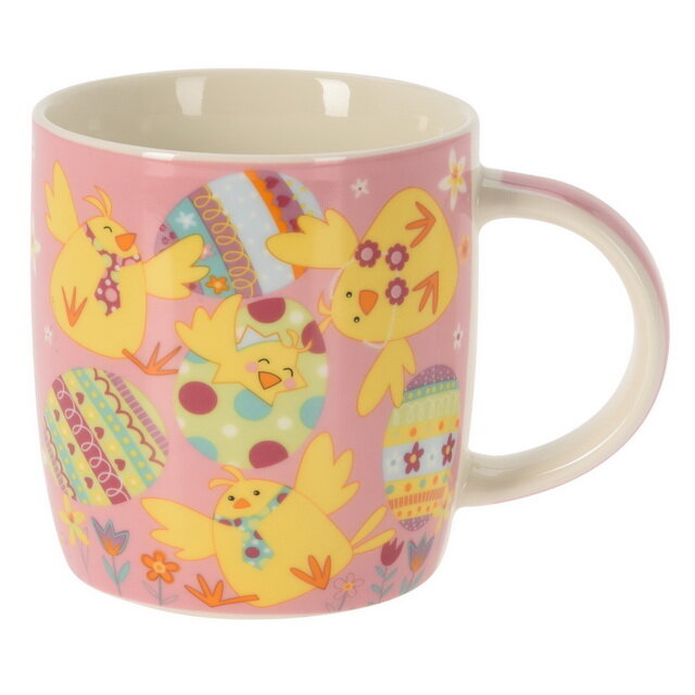 Фарфоровая чашка Цыплята 370 мл, Koopman, Q75600590-4