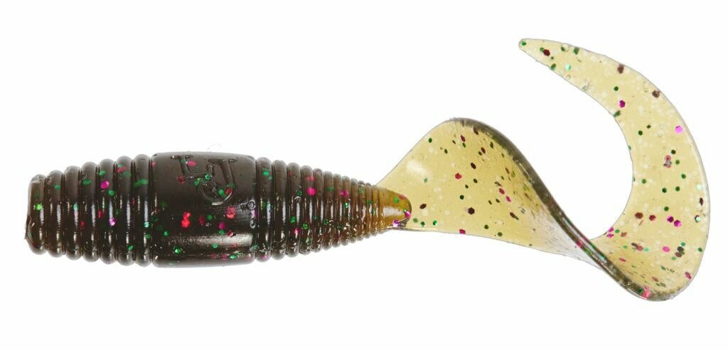 Приманки рыболовные силиконовые Твистеры съедобные lucky john Pro Series J.I.B TAIL 1.5in (03.80)/S21 15шт. набор снастей для зимней и летней рыбалки резиновые рыбки, искусственные наживки