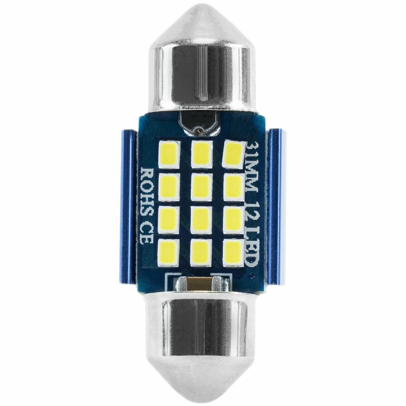 Автомобильная светодиодная лампа MYX-Light C5W 2016 12-24V 3W 31мм Canbus (с обманкой) bipolar 2шт.