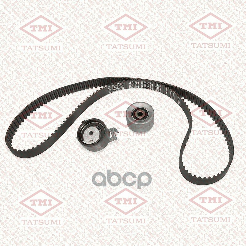 Комплект ГРМ, ремень [153 зуб,25.4mm] + 2 ролика TATSUMI арт. TFE1035
