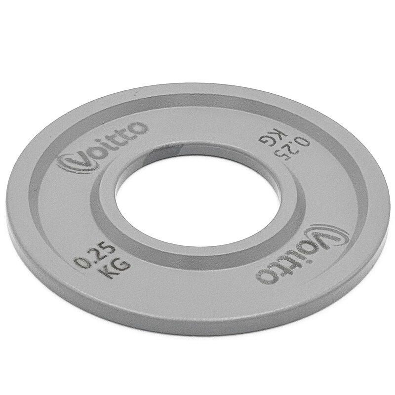 Диск стальной калиброванный Voitto V-600 0,25 кг (d51)