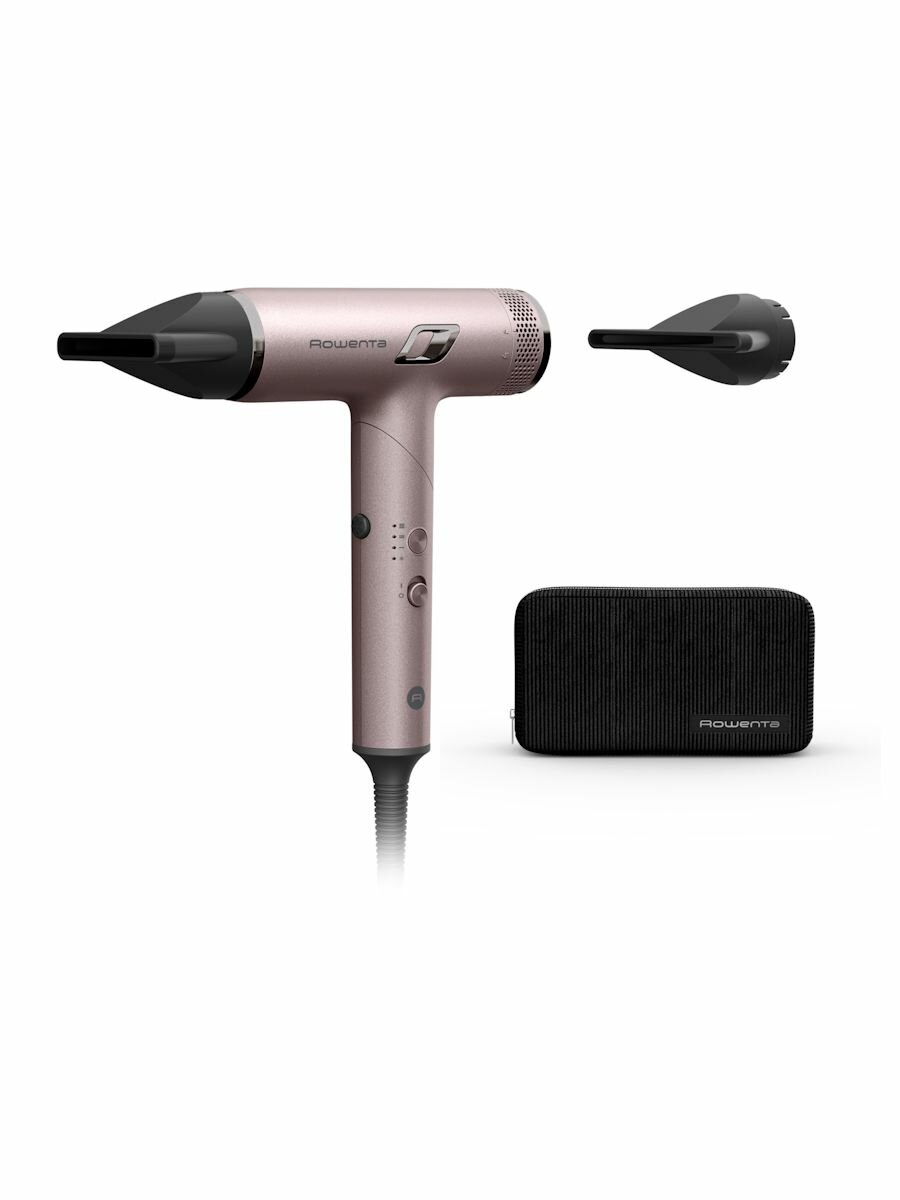 Фен складной для волос Rowenta NANO HY8530E0, с высокоскоростным воздушным потоком