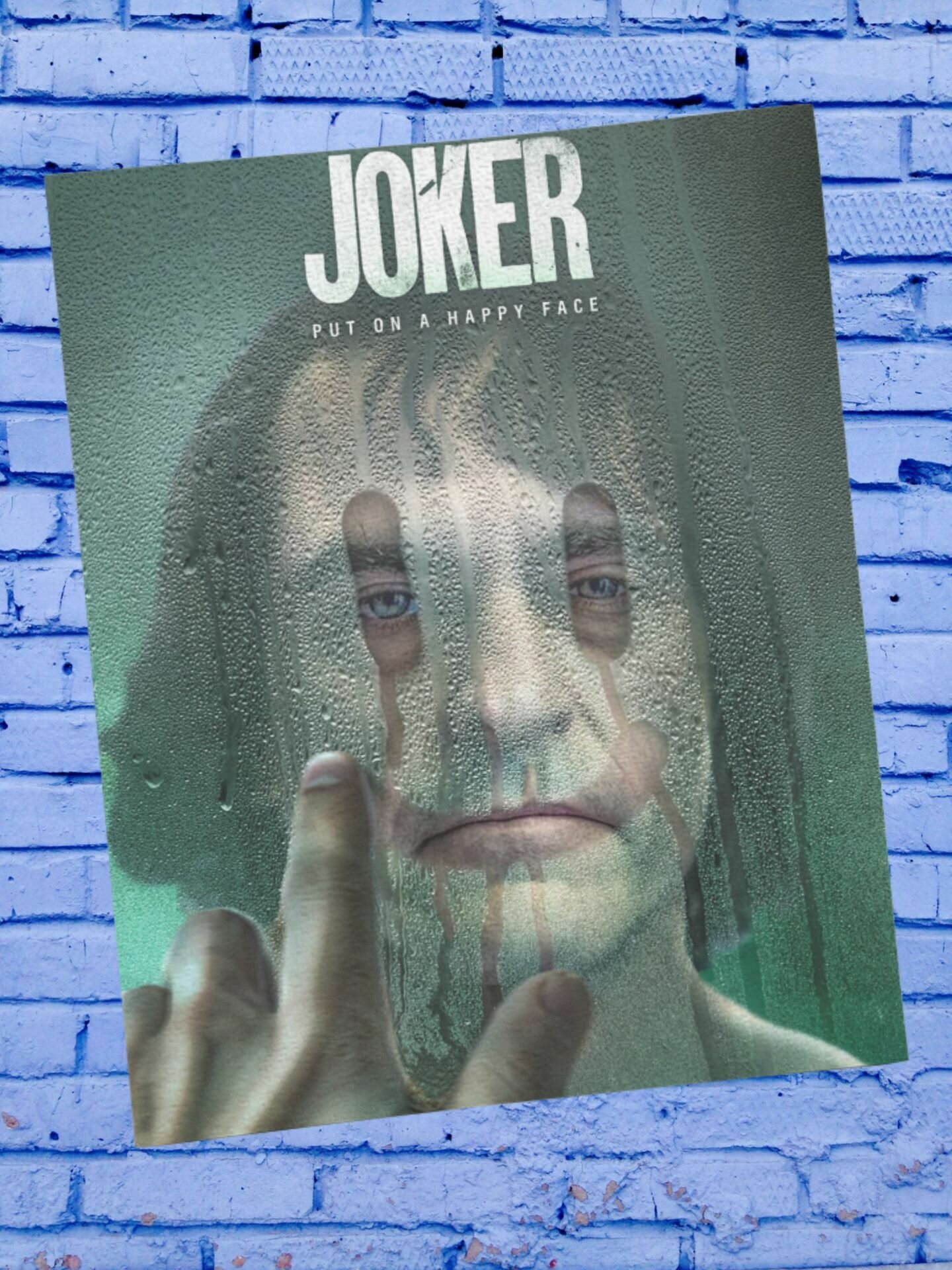 Постер pinterest "Джокер (альтернативный)", 29х42, А3, глянцевый