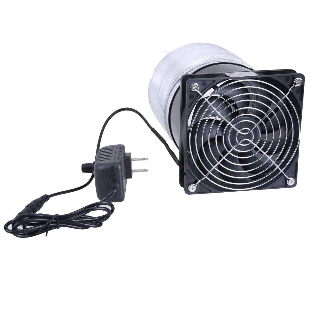 4,7-дюймовый встроенный канальный вентилятор 95CFM, вытяжной вентилятор HVAC с низким уровнем шума для подвалов, ванных комнат и кухонь