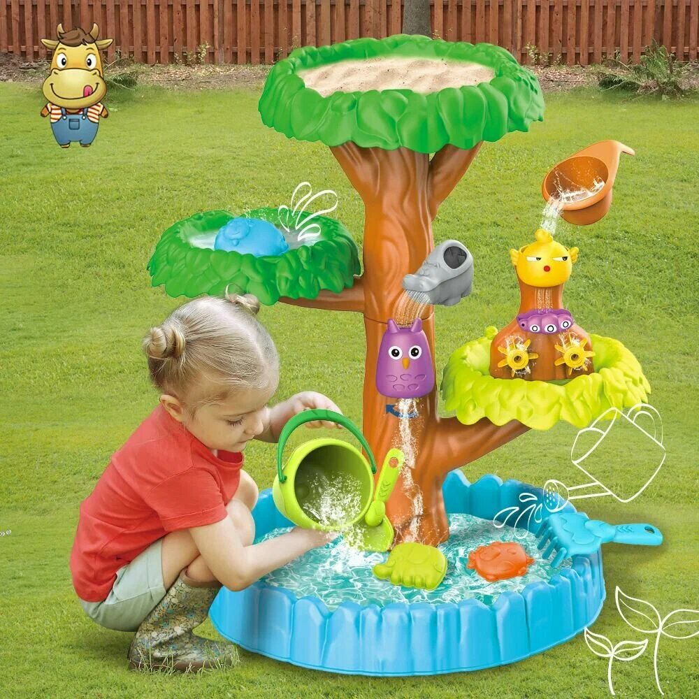 Детский игровой стол Rain Showers "Splash Pond", для игр с водой, 16 аксессуаров в комплекте