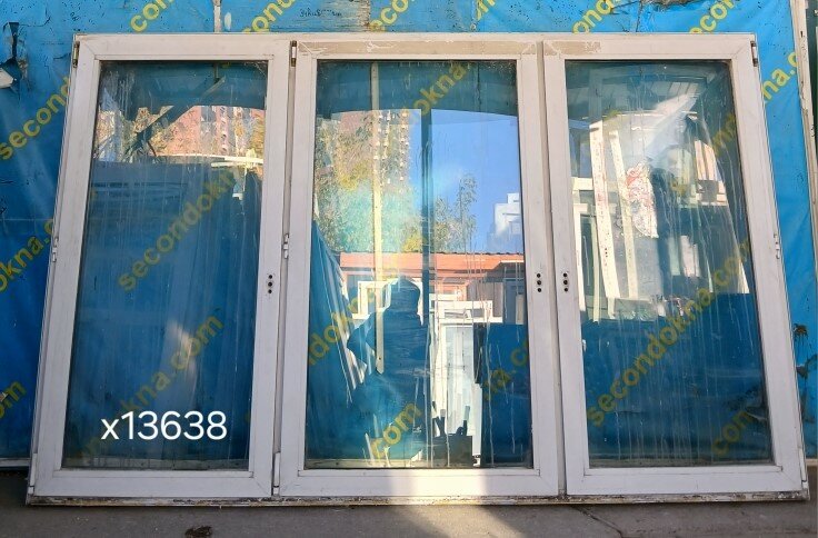 Пластиковое окно Б/У 1440(в)х2310(ш)