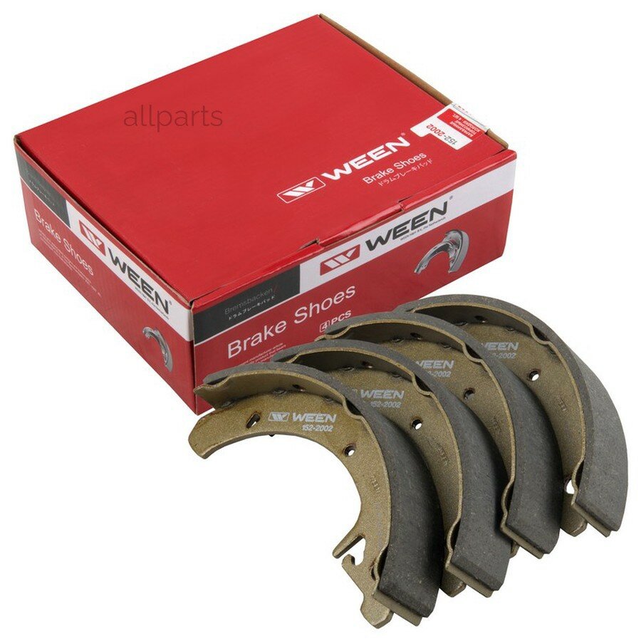 WEEN 152-2002 Колодки торм. бар. LADA 110-112/08-099 85-