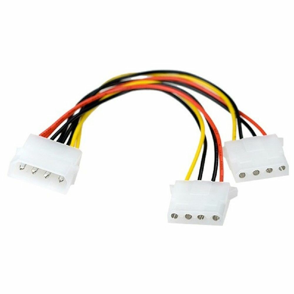 EXEGATE кабели EX261530RUS Разветвитель питания IDE - устройств Molex IDE в 2 Molex IDE , 15см