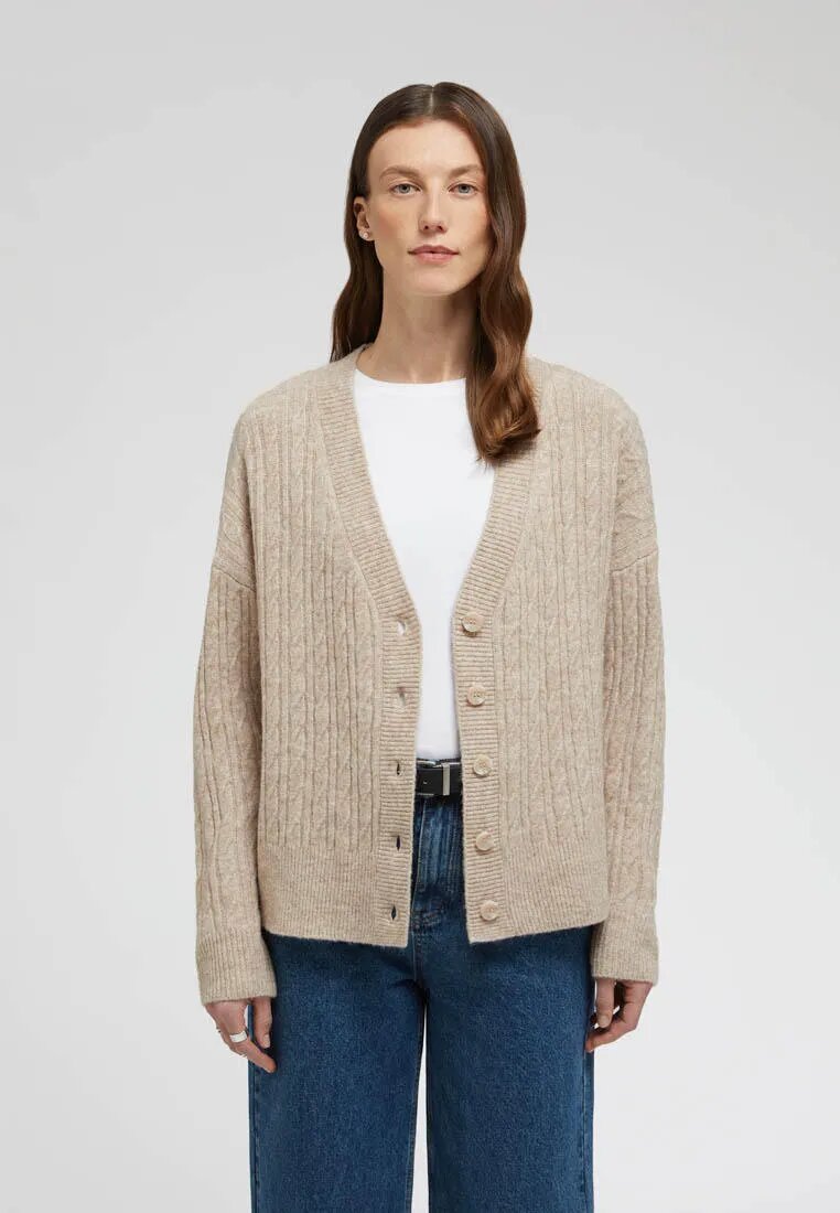 Кардиган с шерстью