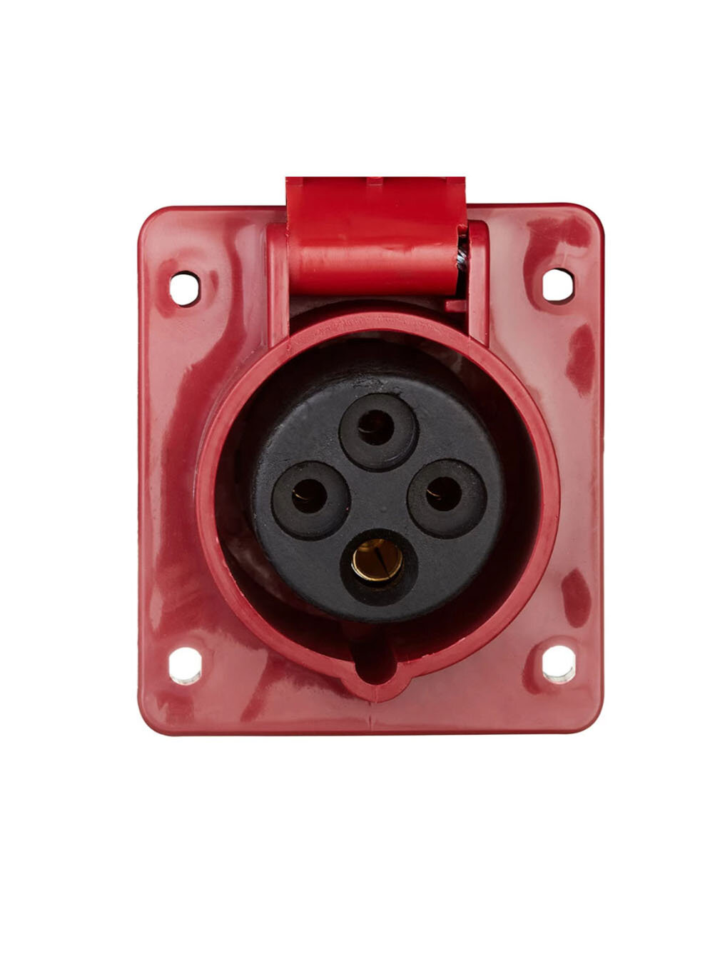 Розетка силовая настенная 3Р+РЕ 16 А 380 В IP44