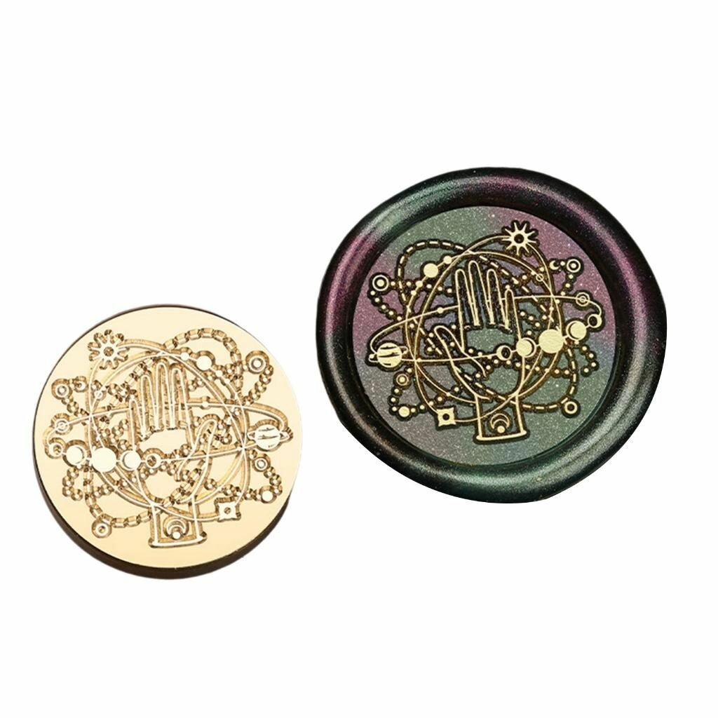 Астрономическая печать для воска, - Звездное небо Вьентьяна