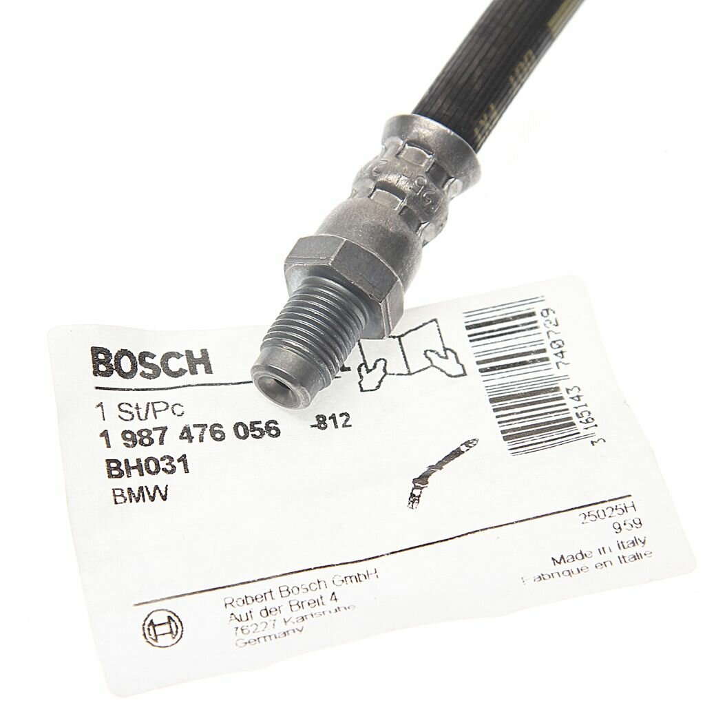 Шланг тормозной, для БМВ X5 арт 1987476056 BOSCH