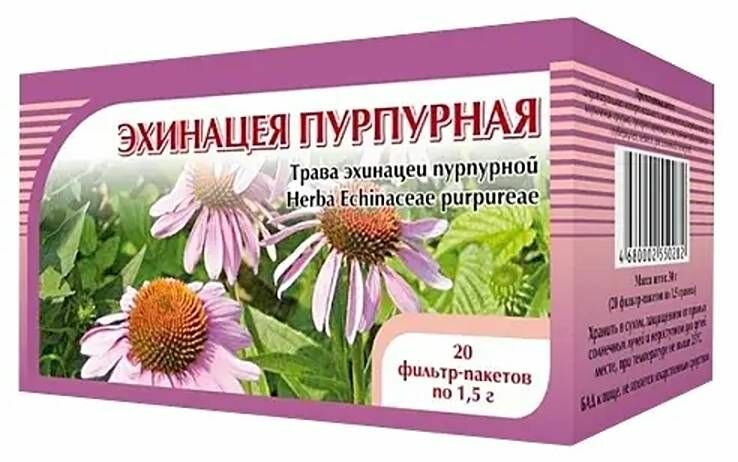 Травяной сбор Хорст эхинацея пурпурная, 20 пакетиков