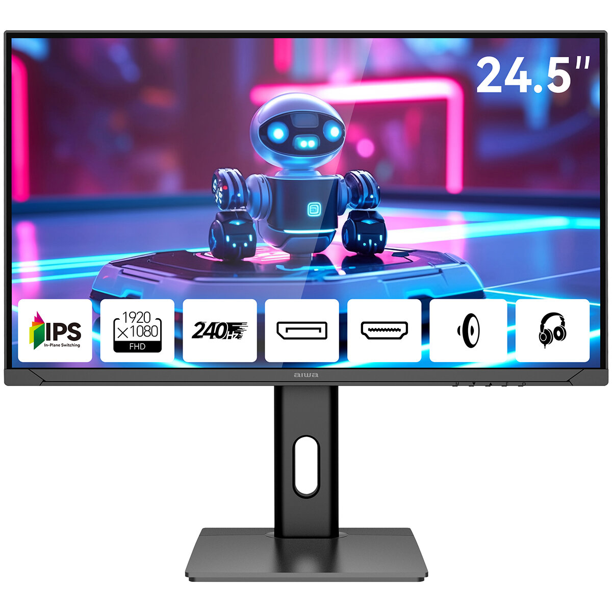 24.5" Монитор Aiwa MD2510, IPS, 1920x1080, 240 Гц (MD2510)