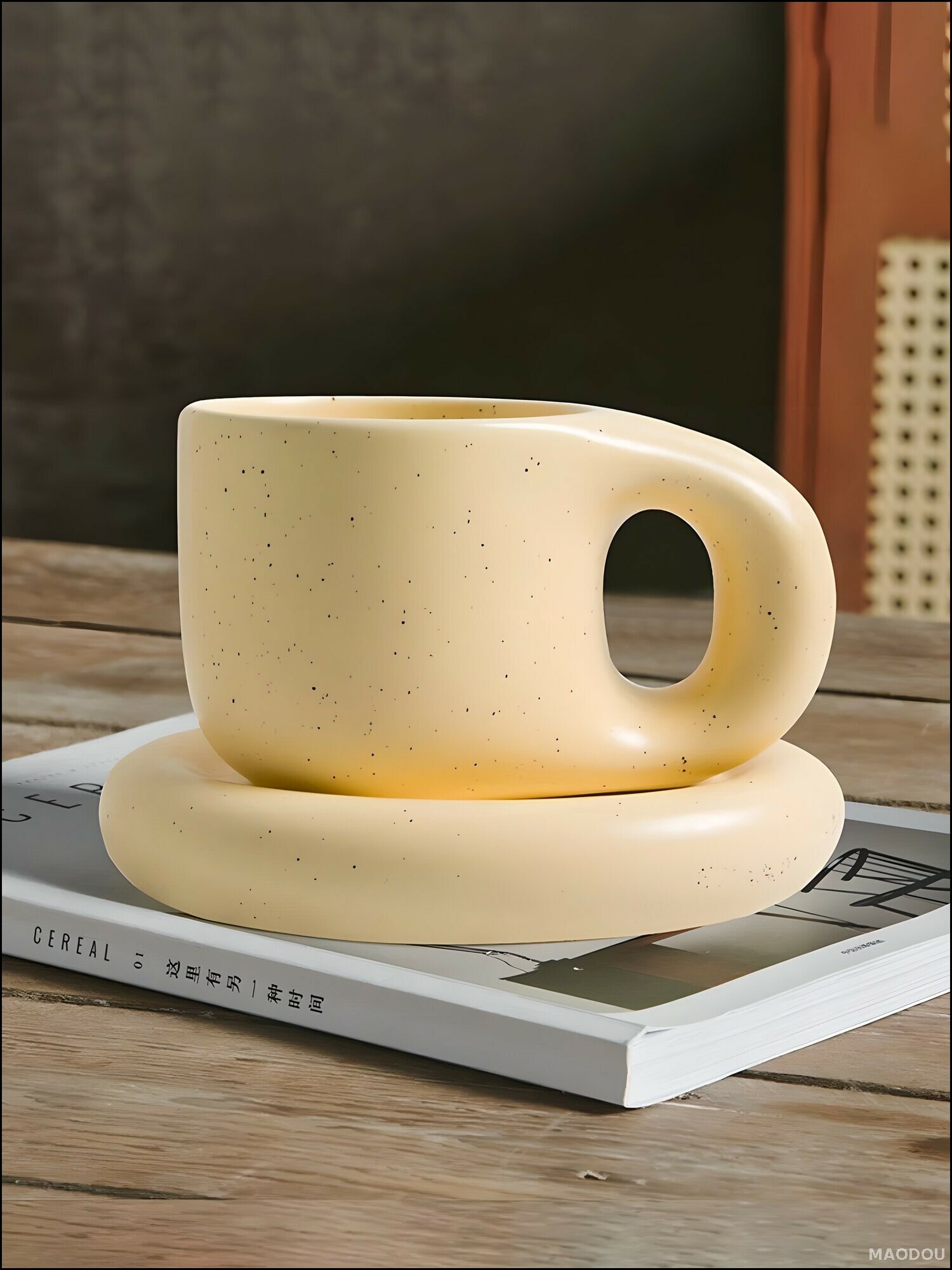 Кружка "Чайная пара", керамика, 400мл, можно в СВЧ, для посудомойки