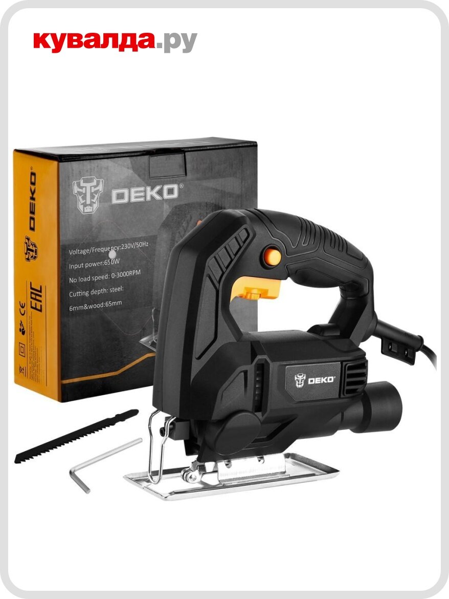 Лобзик сетевой DEKO DKJS650