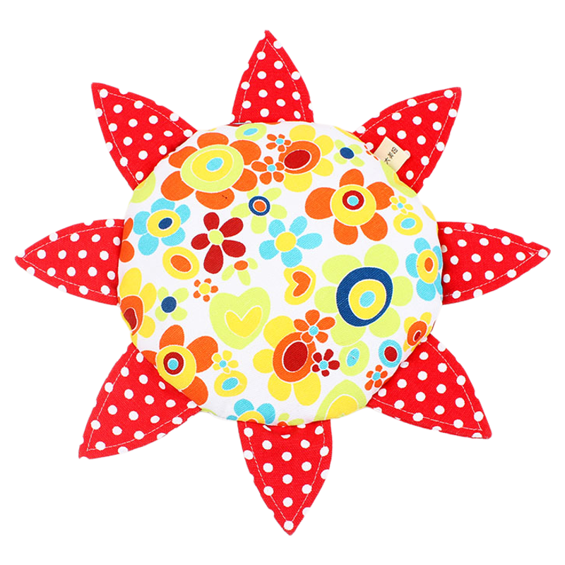 Детский тканевый мягкий диск-фрисби, холщовый летающий диск ручной работы для детского сада, интерактивная уличная