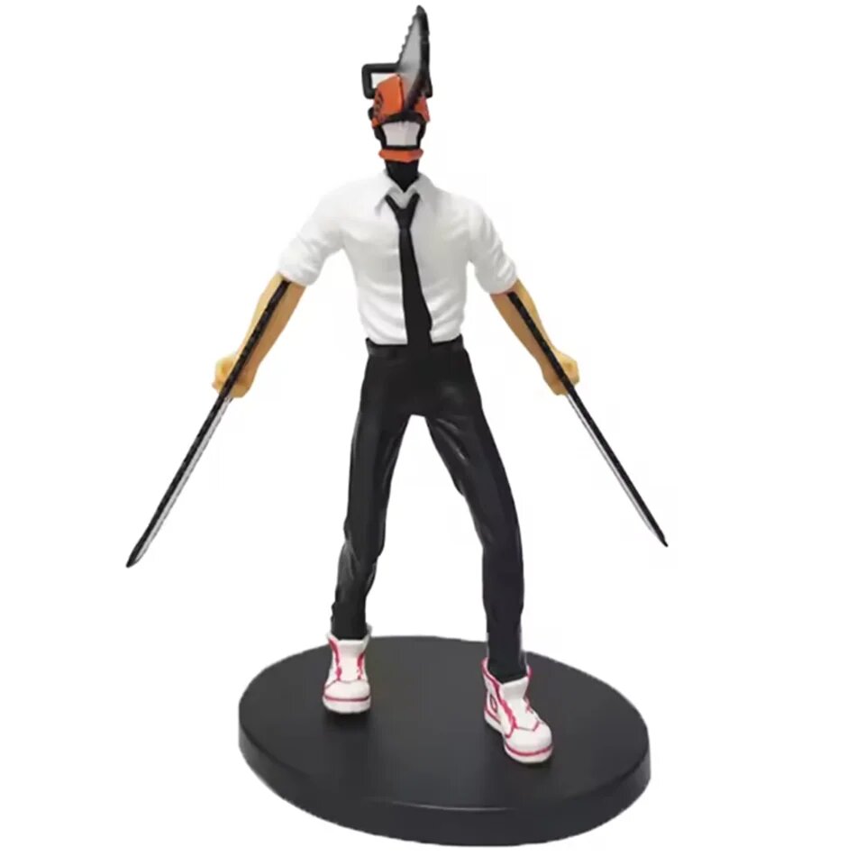 Новая аниме-фигурка «Человек с бензопилой» 18 см, фигурка Power Denji, фигурка из ПВХ «Человек с бензопилой», сборная модель для взрослых из ПВХ, кукла, игрушки