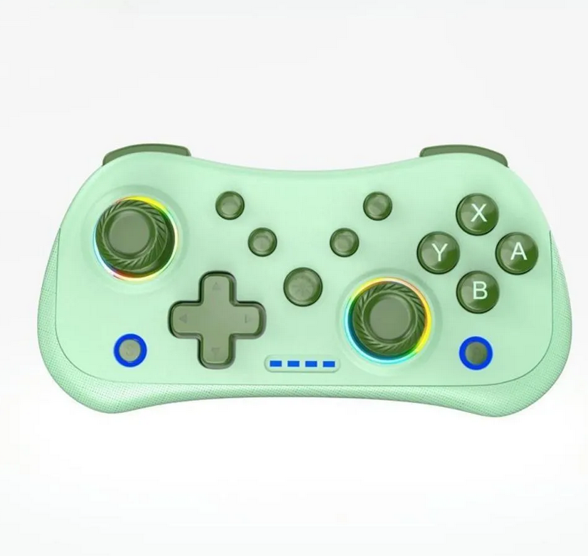 Мини Беспроводной Геймпад Для Nintendo Switch/PC/Android: Многофункциональный С RGB Подсветкой И Холловским Джойстиком
