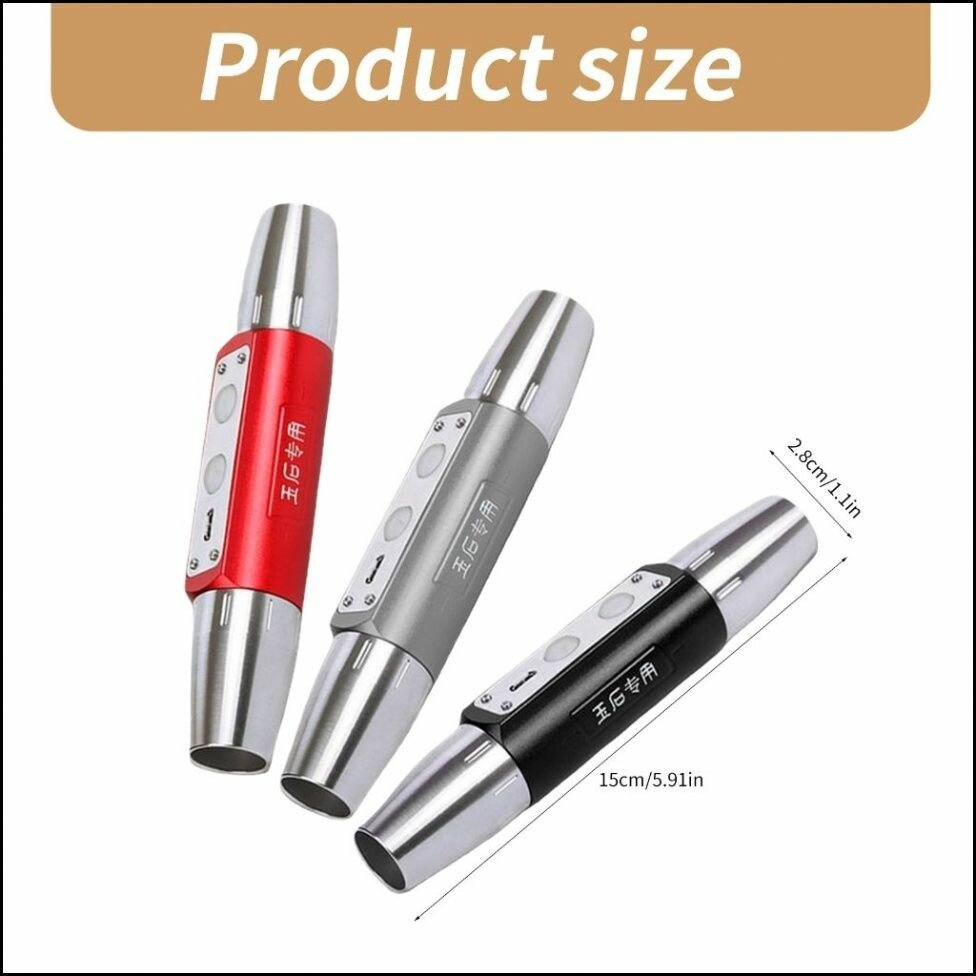 Эксклюзивный геммологический фонарь с 6 диодами для точного определения подлинности нефрита и диагностики ювелирных изделий