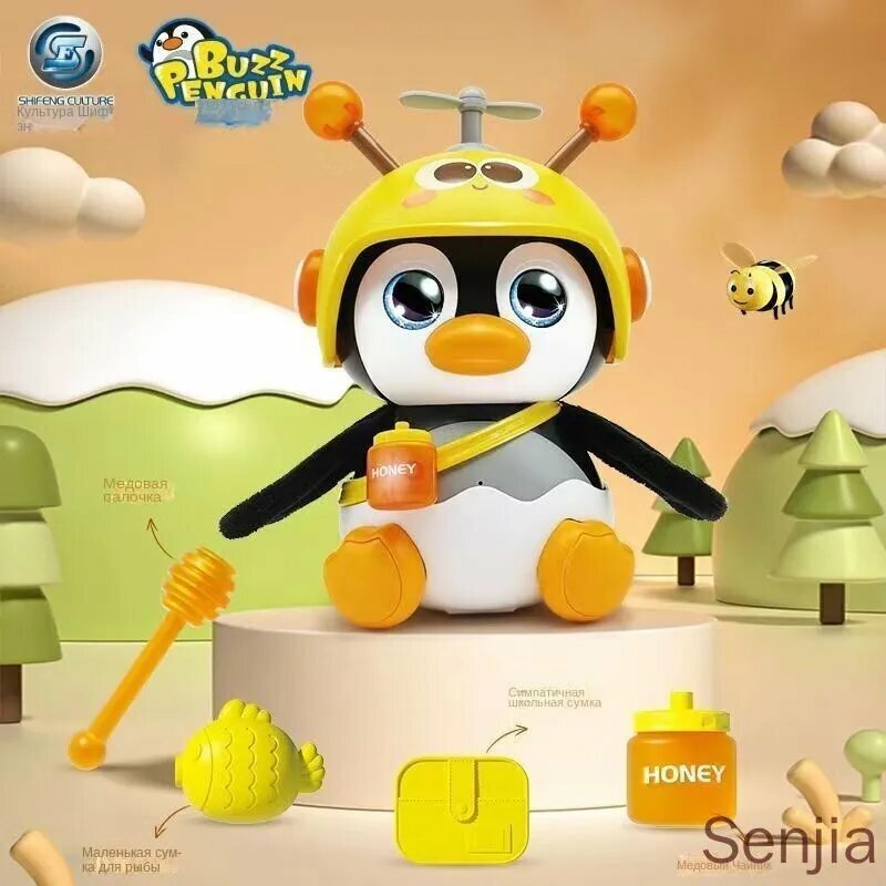 Интерактивная игрушка Vivid Fella, Пингвин ЖУ-ЖУ, Вивид Фелла, SF82310