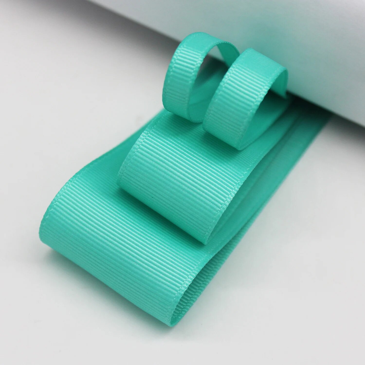 PPCrafts Многоцветная корсажная лента из полиэстера 5 м Бирюзовый, Tropic, 6mm