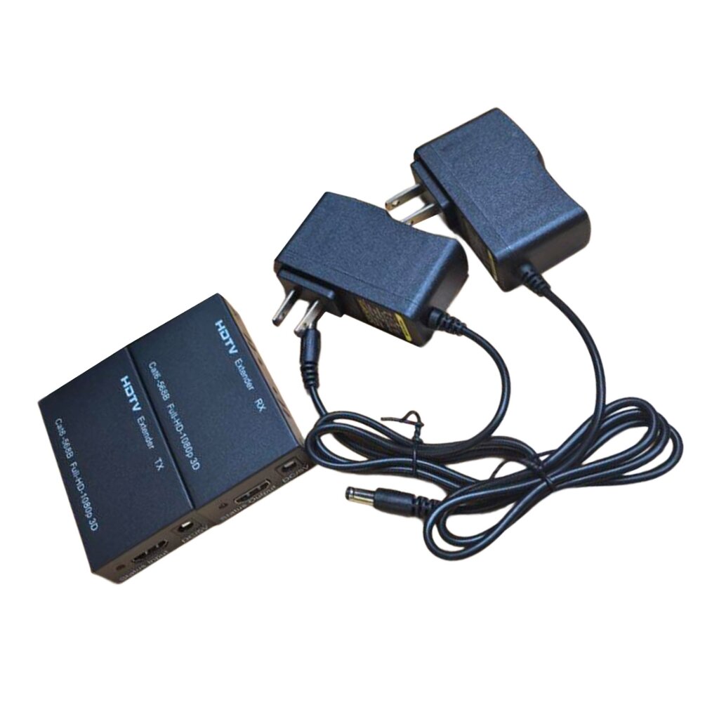 Удлинитель HDMI 60m hd к сетевому передатчику rj45 стандарта США