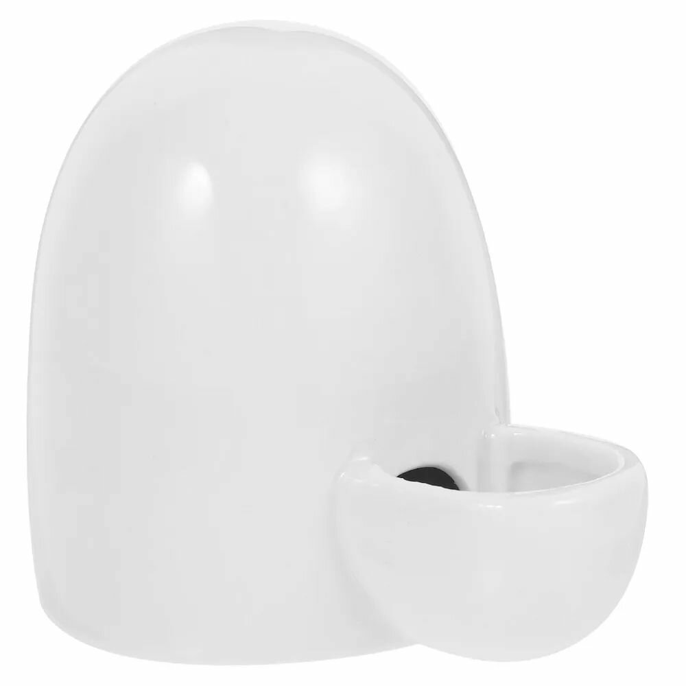 Поилка Для Маленьких Животных, Керамическая, Форма Ежика, Автоматическое Обеспечение Чистой Водой, 1 Комплект