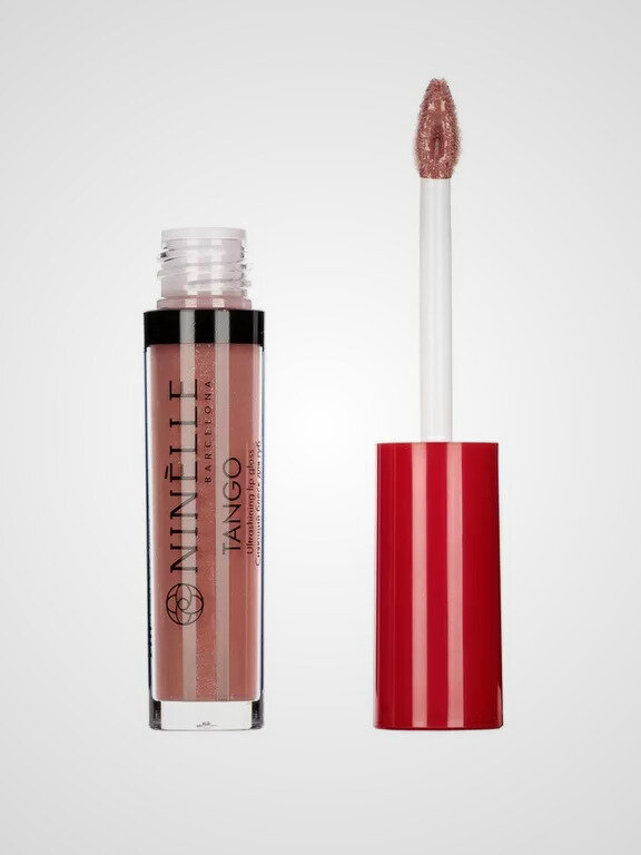 Ультрасияющий Блеск для губ тон 718 Кремовый кофе NINELLE ULTRASHINING LIPGLOSS TANGO NINELLE №718 Блеск для губ 3 гр