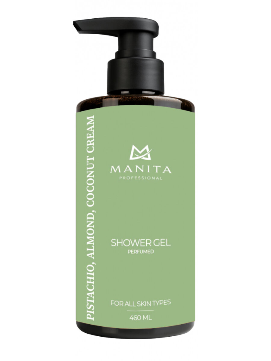 Manita Professional Гель для душа парфюмированный / Pistachio, Almond, Coconut Cream, 460 мл