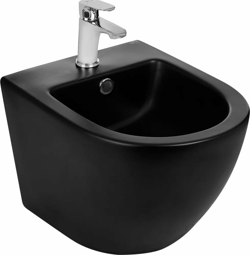 Биде подвесное Weltwasser WW Merzbach 005 MT-BL матовое черное